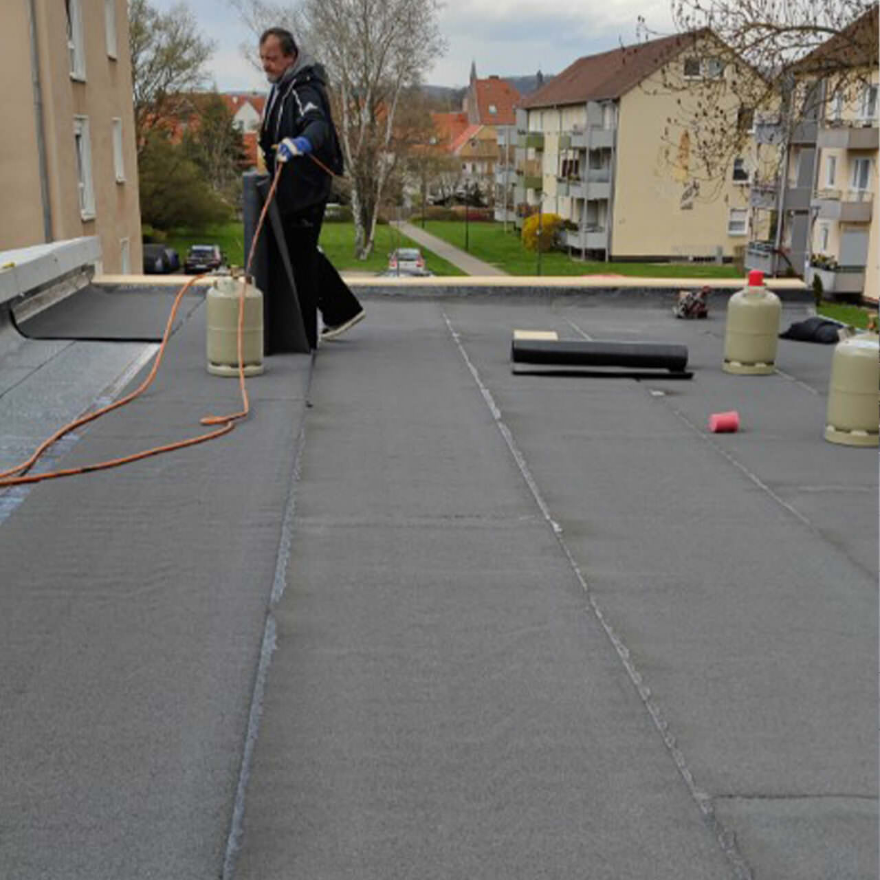 Abdichtung Flachdach Bitumen/Kunststoff - Dachdecker Hoffesommer Dieter